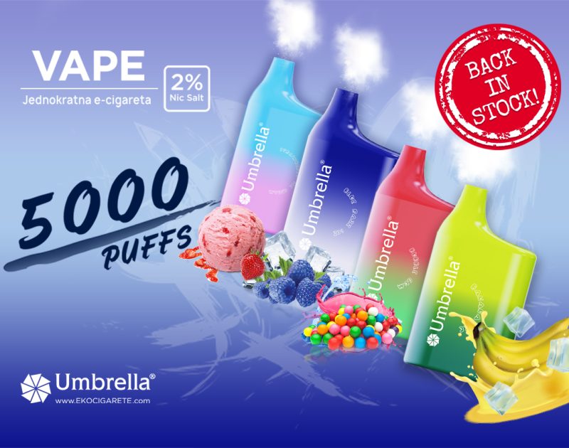 UMBRELLA 5000 PUFFS - Delta City